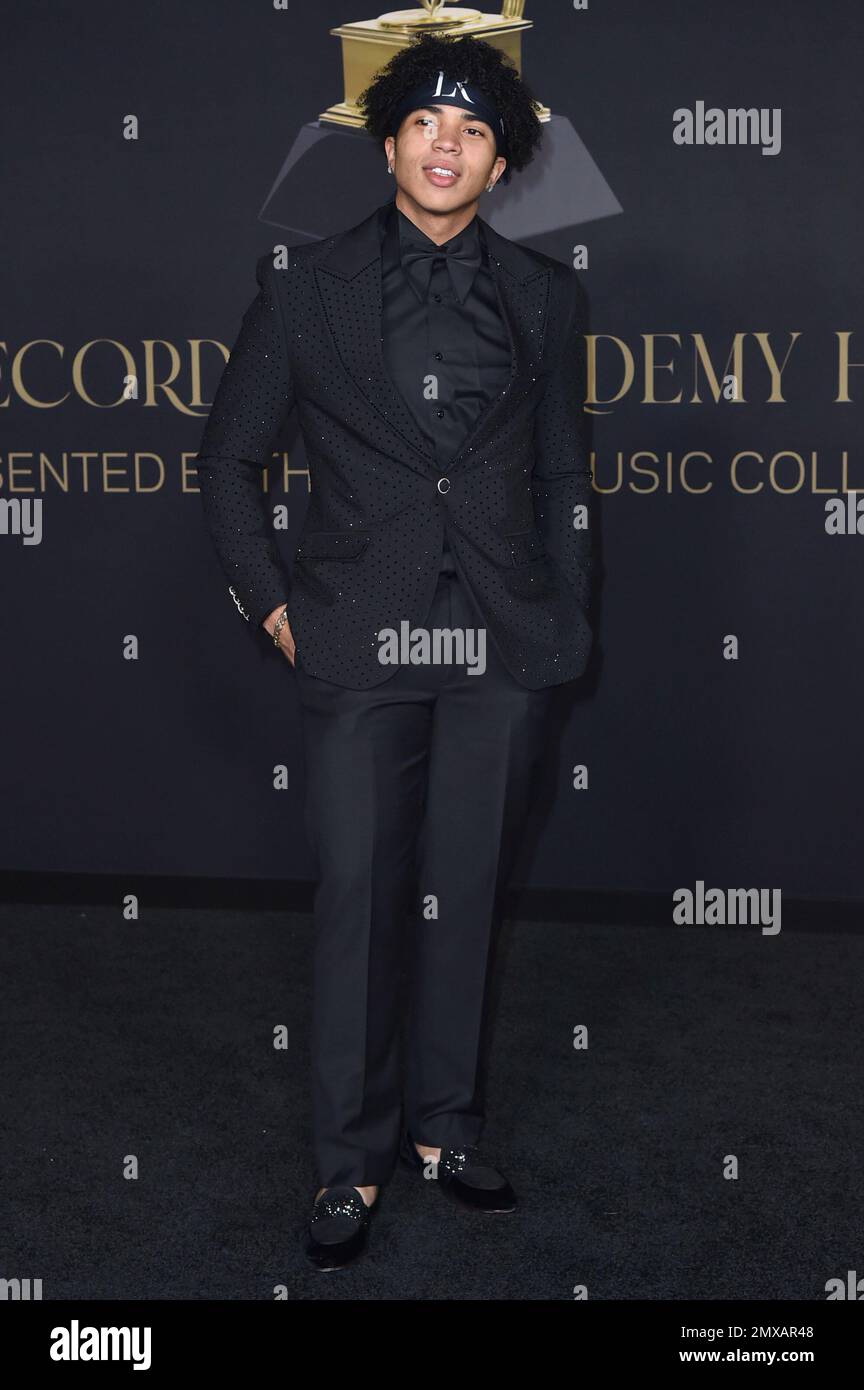 LaRon Hines arrives at the Black Music Collective on Thursday, Feb. 2 ...