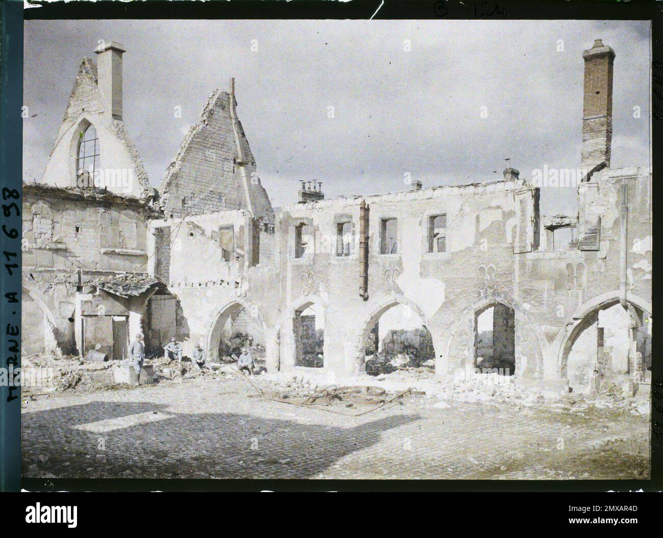 Reims , Marne , Champagne , France , 1917 - Marne - Fernand Cuville ...