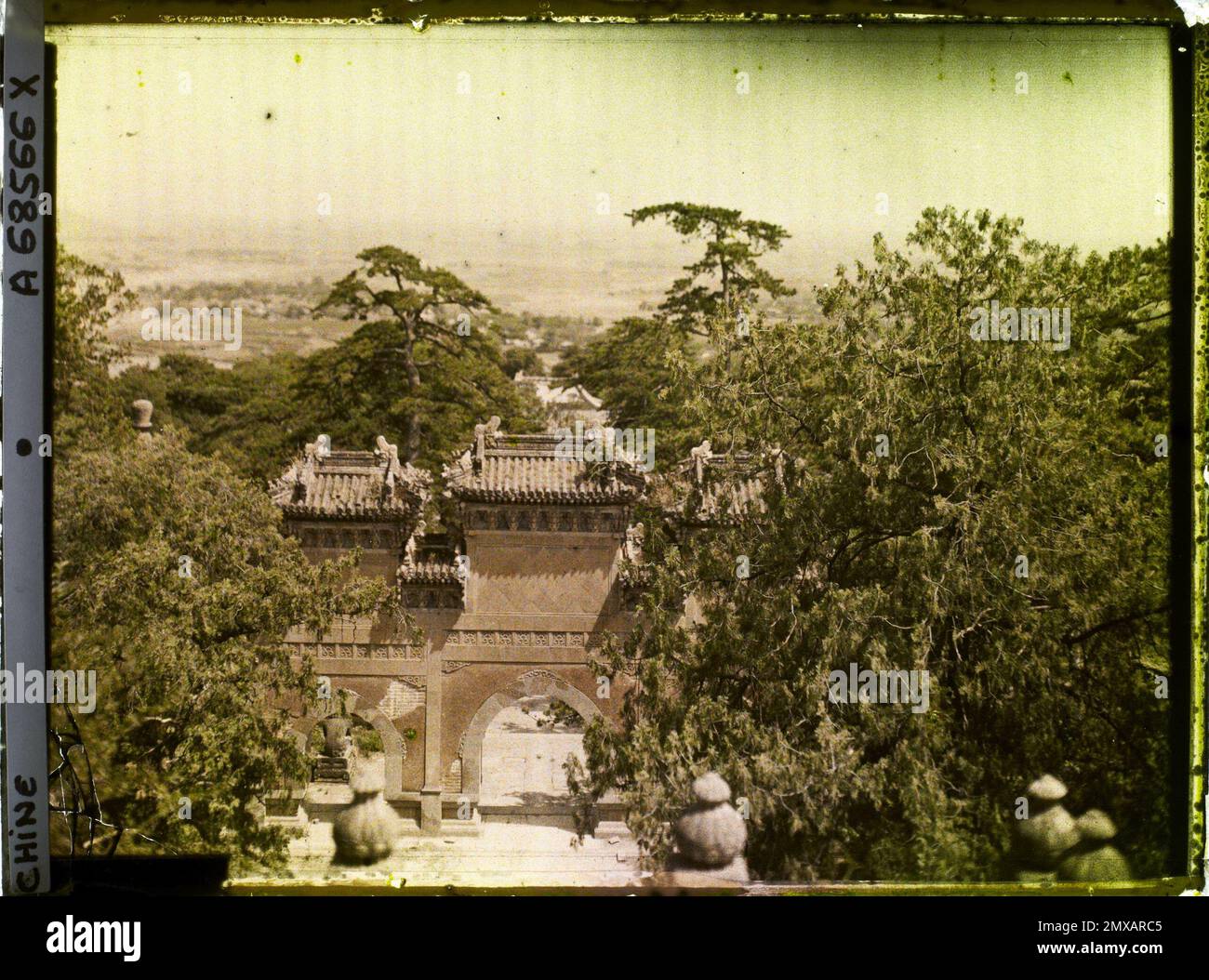 Beijing, China Xiangshan ("fragrant mountains") , 1913 - China ...