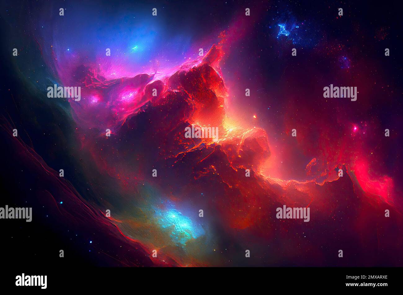 Futuristic space poster hi-res stock photography and images - Alamy