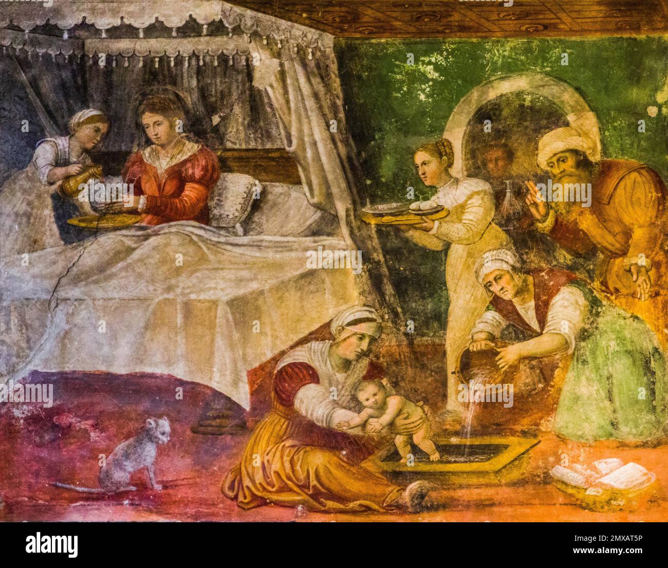 Church of San Salvatore, 9th century basilica with a nave and two ...