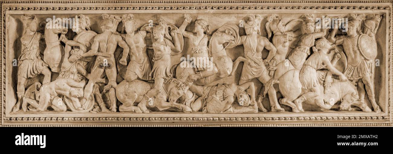 Stucco reliefs of the Chamber of the Sun and the Moon, Francesco ...