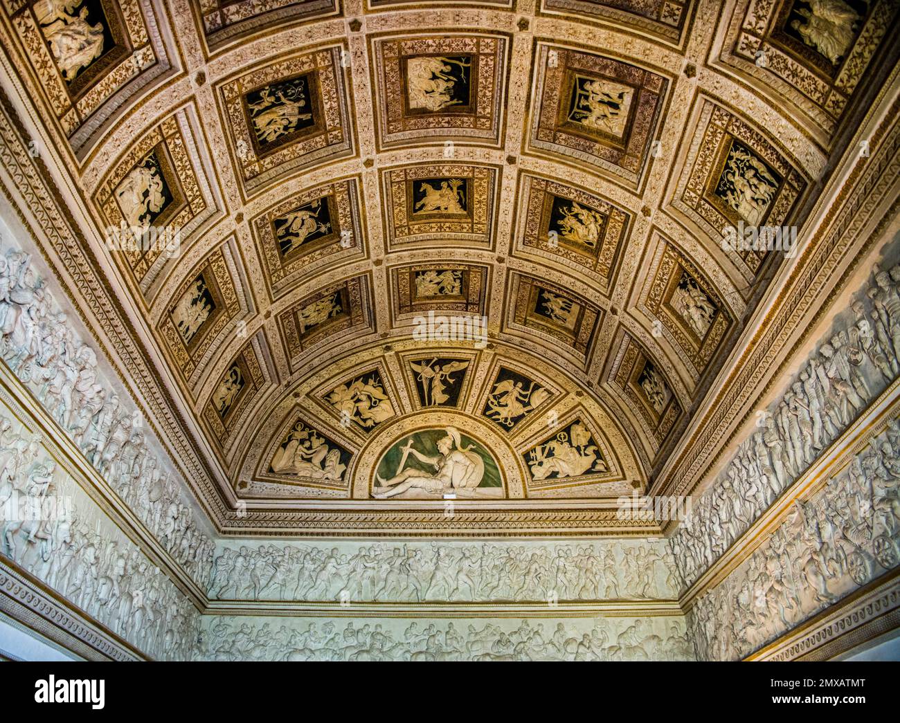 Stucco Room, Francesco Primaticcio and Giovan Battista Mantovano, 1529 ...