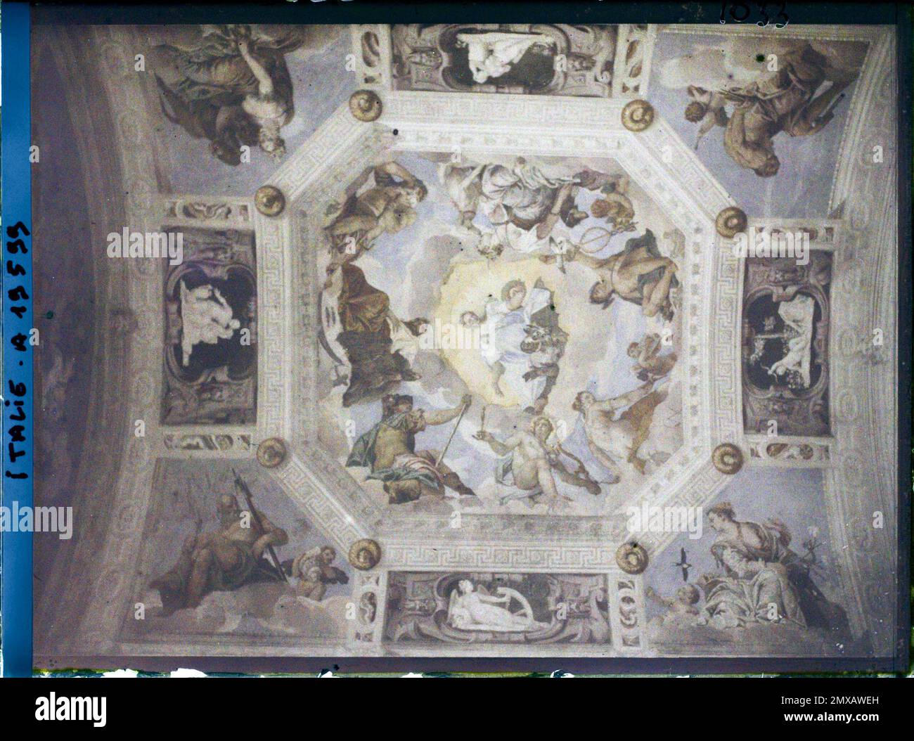 Maser, Italy Frescoes of the Villa Barbaro , 1918 - Italy - Fernand ...