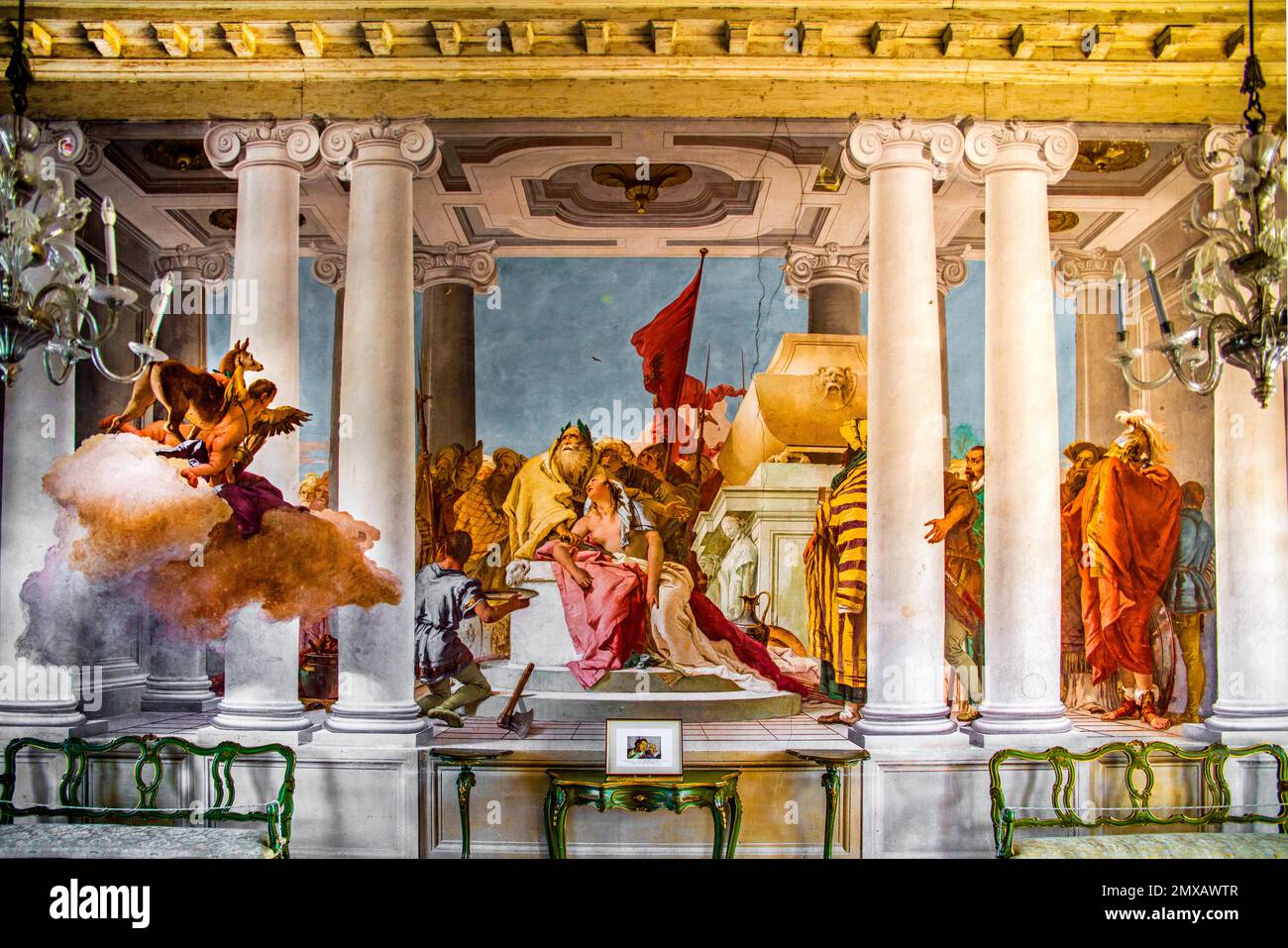 Sacrifice of iphigenia fresco hi-res stock photography and images - Alamy