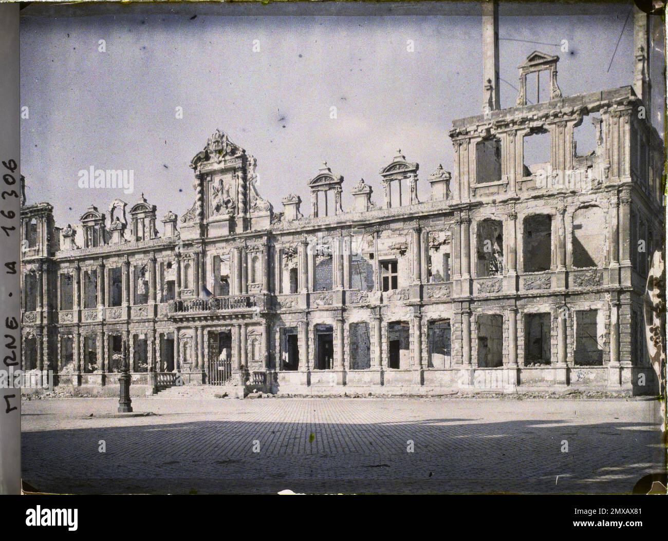 Reims , Marne , Champagne , France , 1919 - Devastated regions, Marne ...