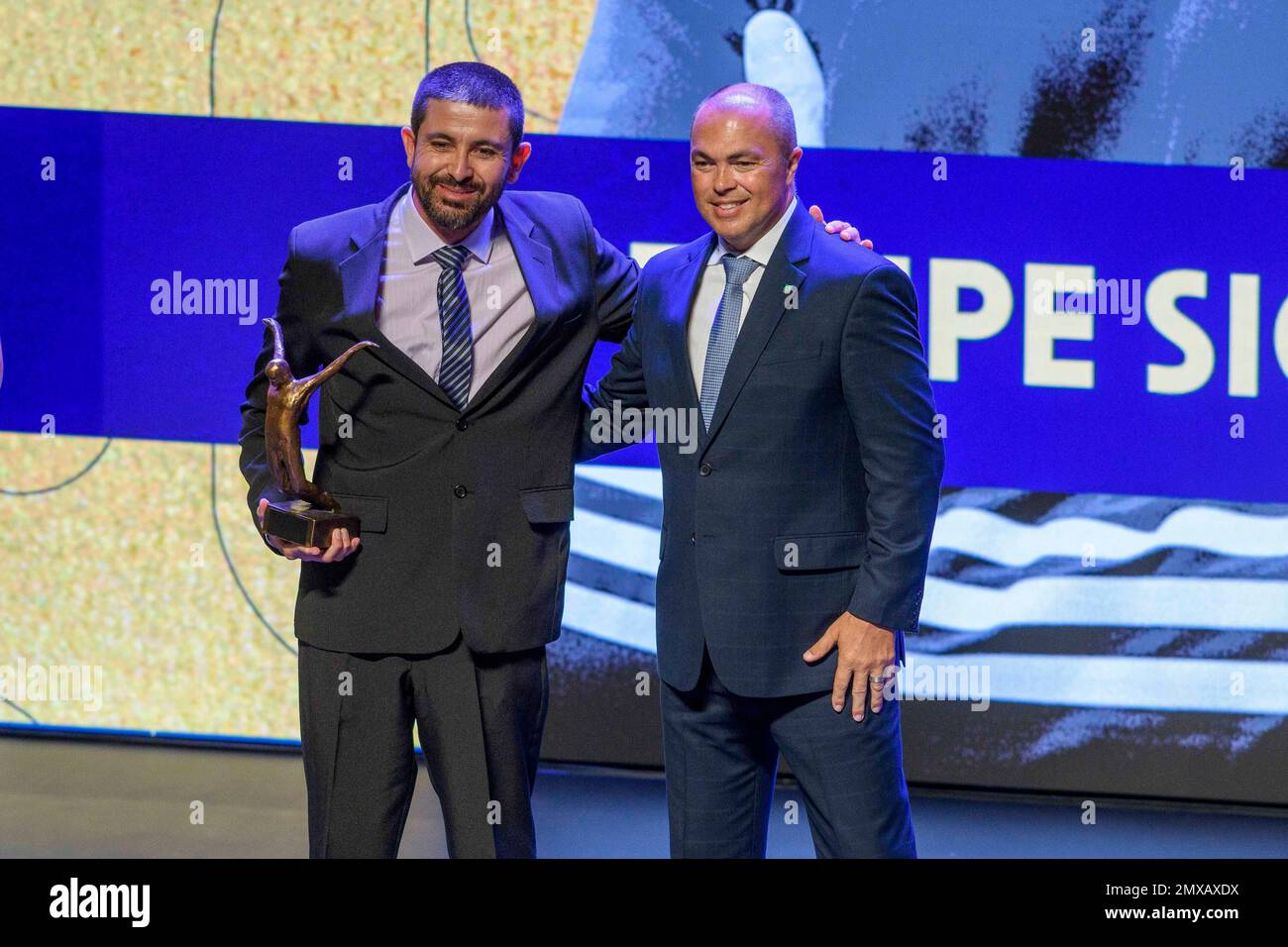 Rio De Janeiro, Brazil. 02nd Feb, 2023. Best individual coach Felipe ...