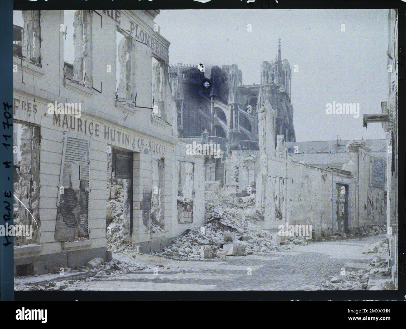 Reims , Marne , Champagne , France , 1917 - Marne - Fernand Cuville ...