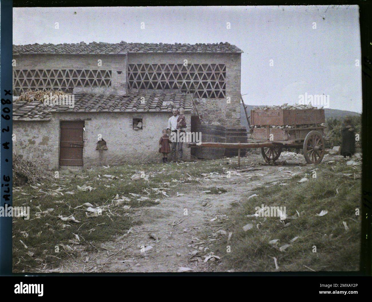 San Gimignano, Italy a farm and its inhabitants , 1913 - Balkans, Italy ...