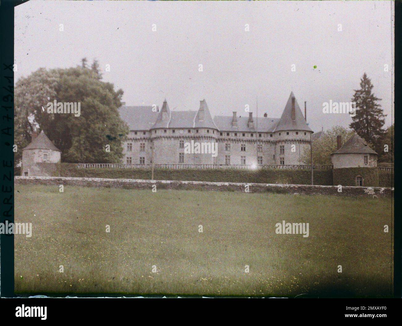 Pompadour, France the castle , 1929 - Aquitaine, Limousin - Stéphane ...