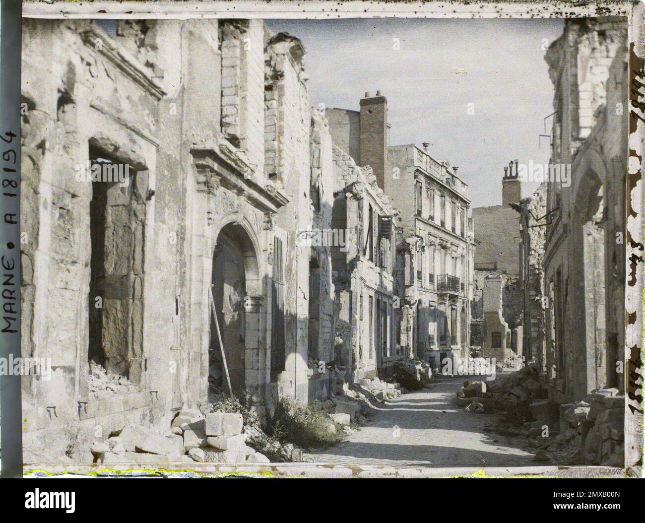 Reims , Marne , Champagne , France , 1919 - Reims - Auguste Léon ...