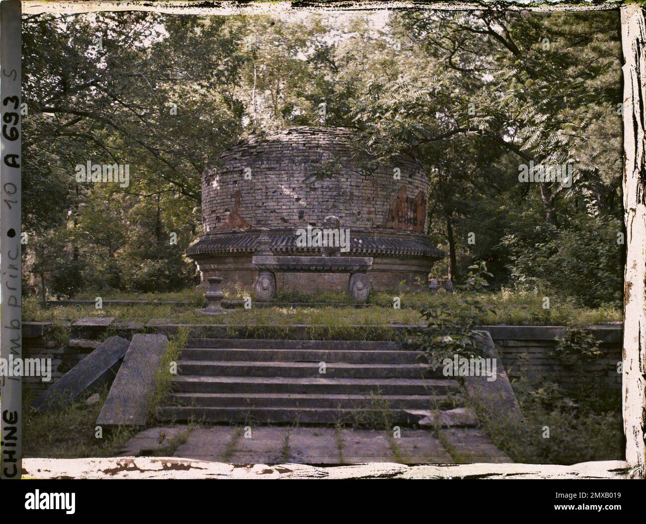 West suburbs of Beijing, China the tomb of Princess Fuhui, also called ...