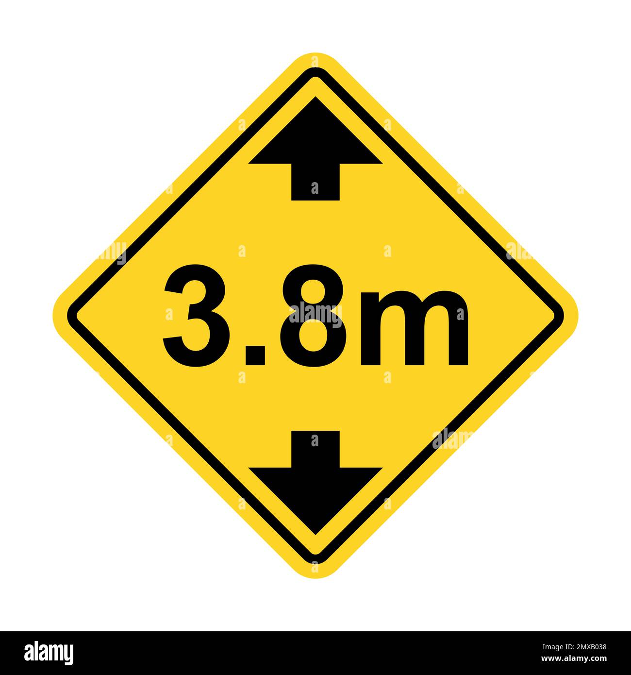 Vehicle height warning Stock Vector Images - Alamy