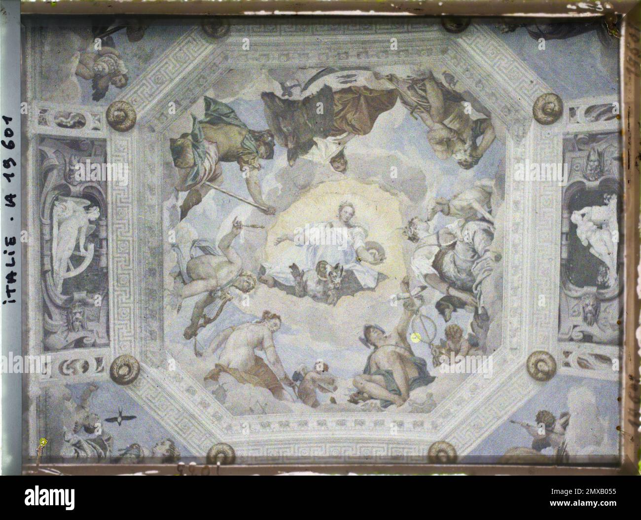 Maser, Italy Frescoes of the Villa Barbaro , 1918 - Italy - Fernand ...