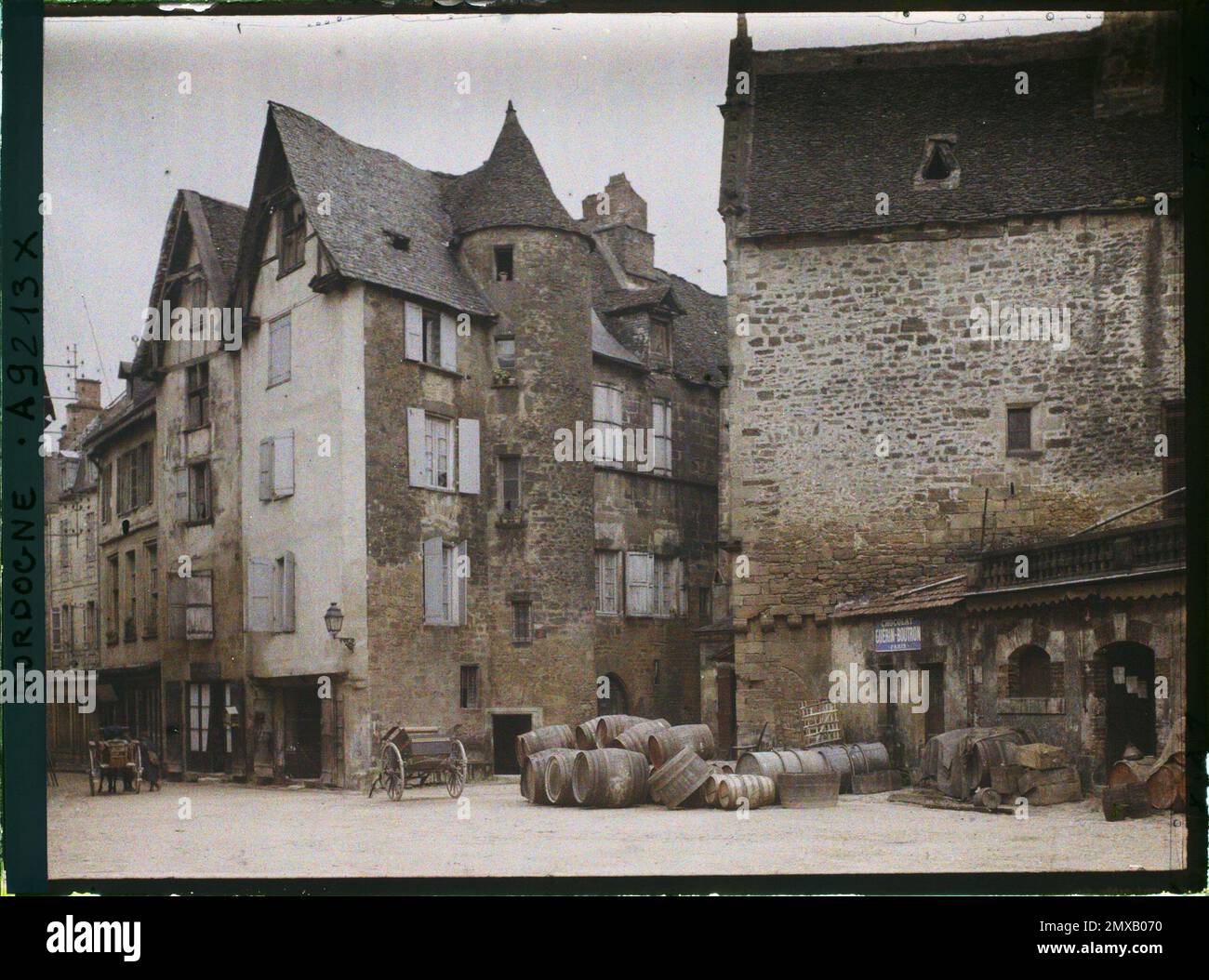 Sarlat, Dordogne, France , 1916 - French provinces - Jean Brunhes ...