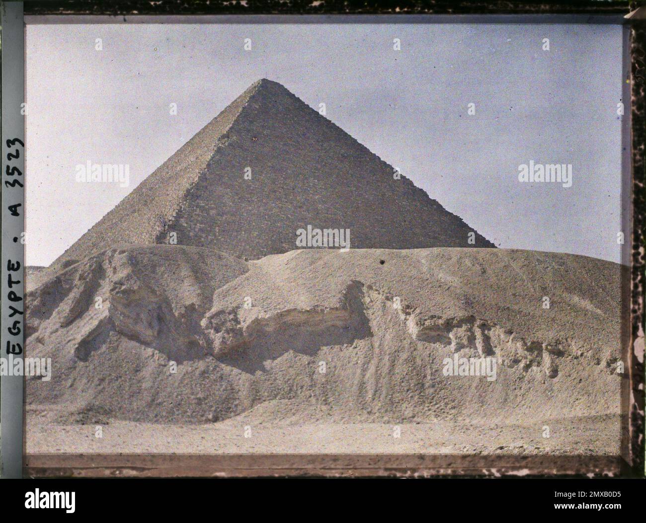 Gizeh, Egypt, Africa the pyramid of Khéops , 1914 - Egypt - Auguste ...