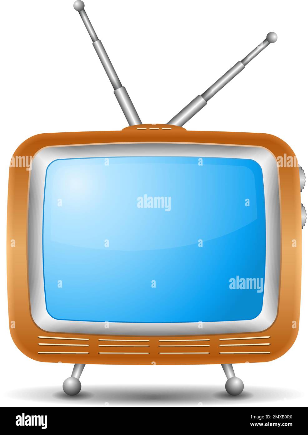 Retro tv Stock Vector Images - Alamy