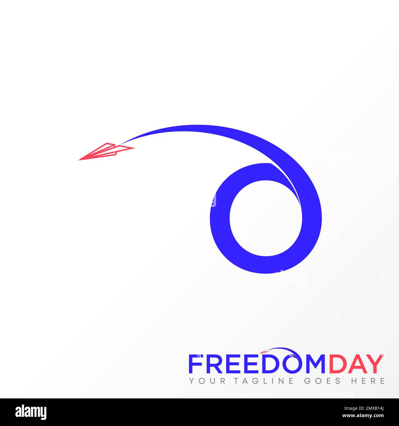 Letter or word O font with Paper plane image graphic icon logo design ...