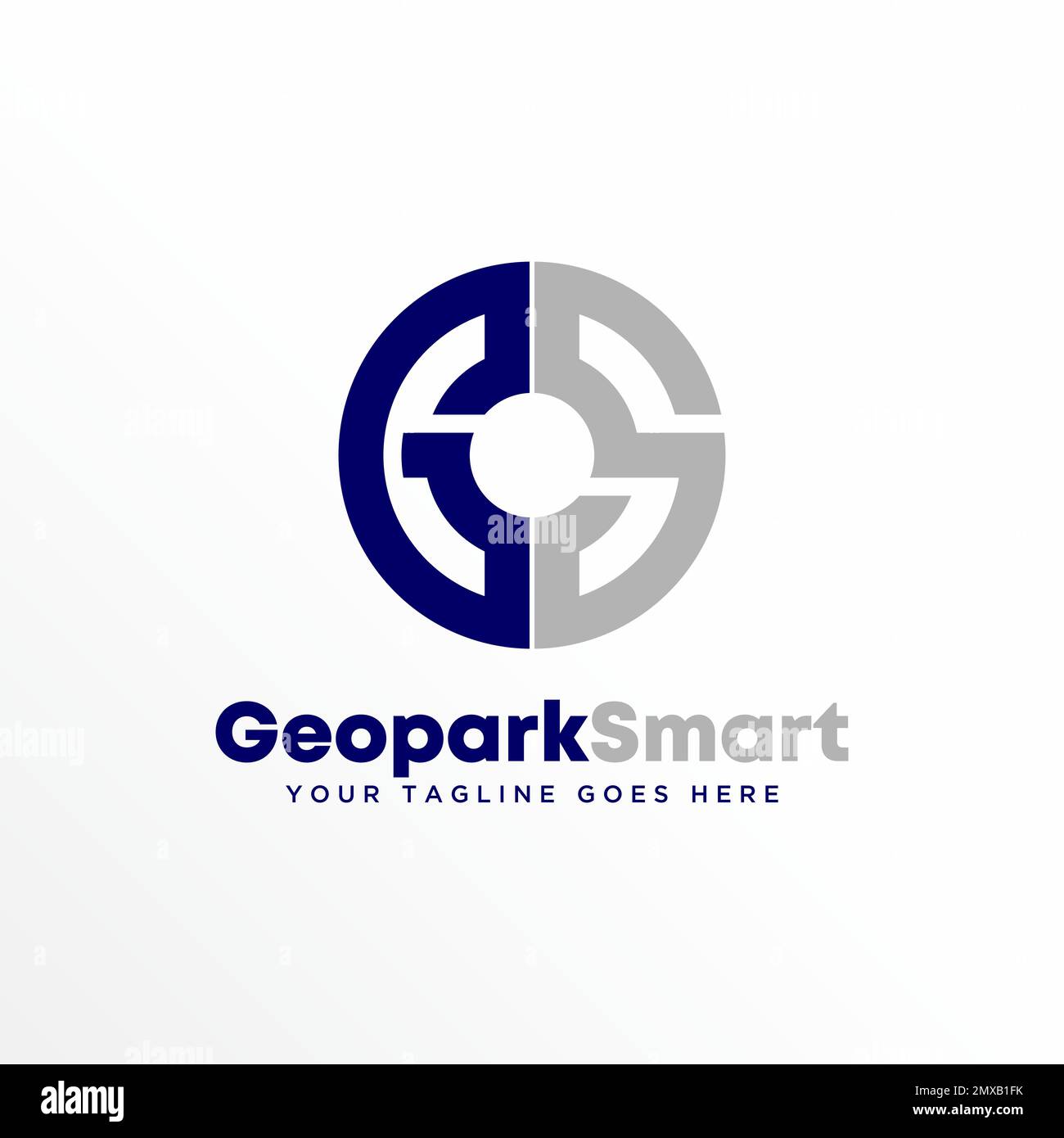 Letter Or Word Gs Or Sg Font In Circle Image Graphic Icon Logo Design Abstract Concept Vector