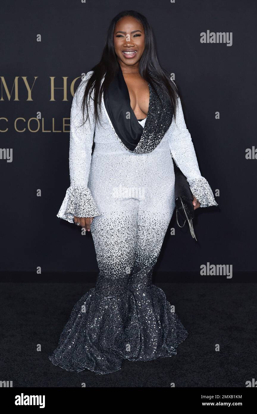 Tarrey Torae arrives at the Black Music Collective on Thursday, Feb. 2 ...