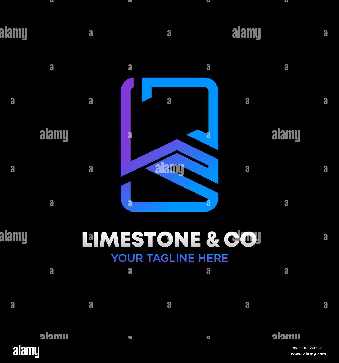 Lcs logo design hi-res stock photography and images - Alamy