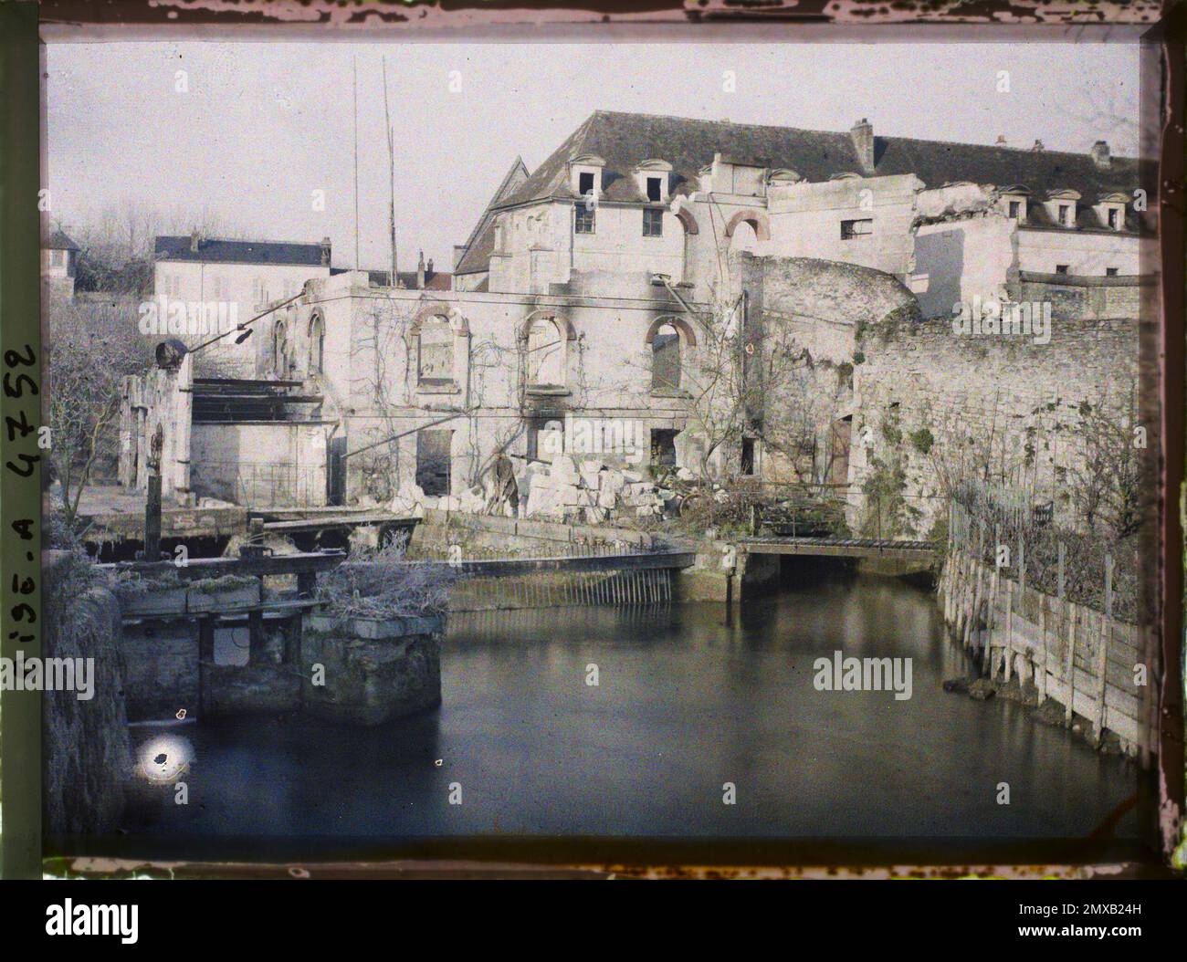 Senlis, Oise, France Le Moulin de la Nonette , 1914-1915 - Devastated ...
