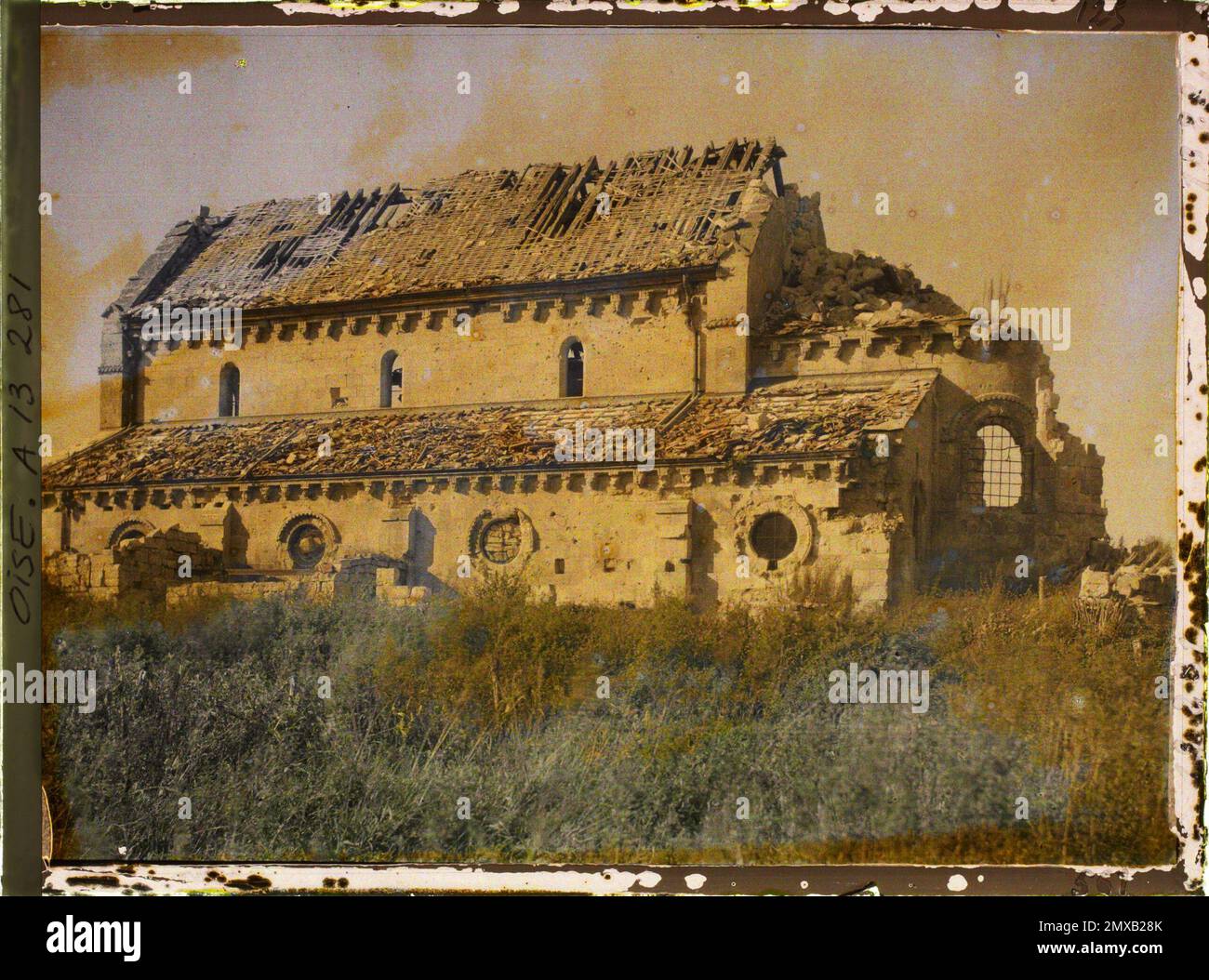 Tracy-le-Val, France , 1917 - Devastated regions, Somme, Oise, Aisne ...