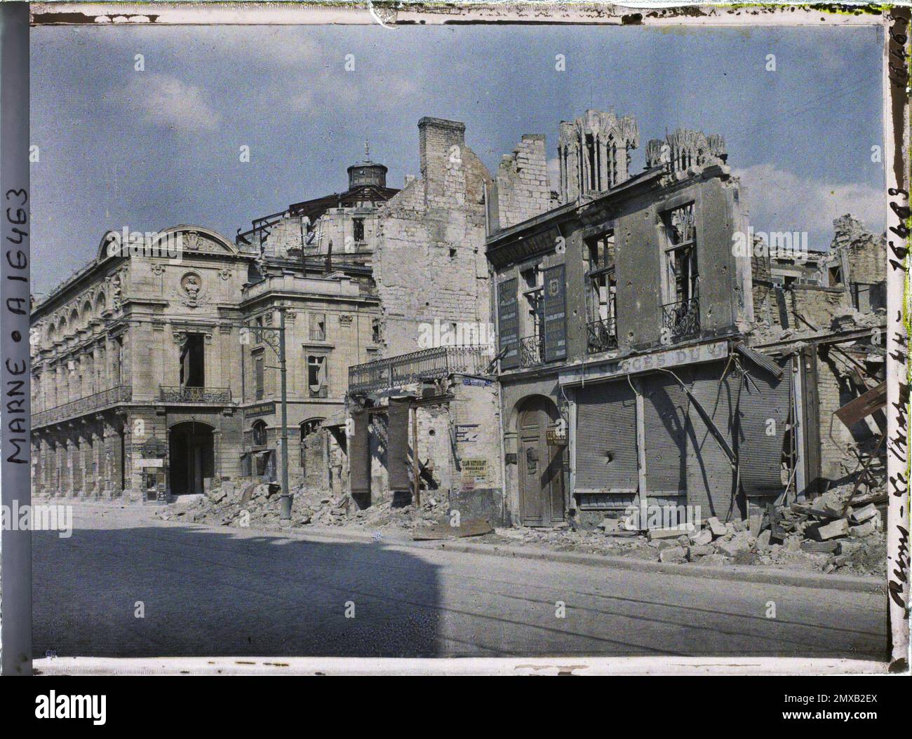 Reims , Marne , Champagne , France , 1919 - Reims - Auguste Léon ...