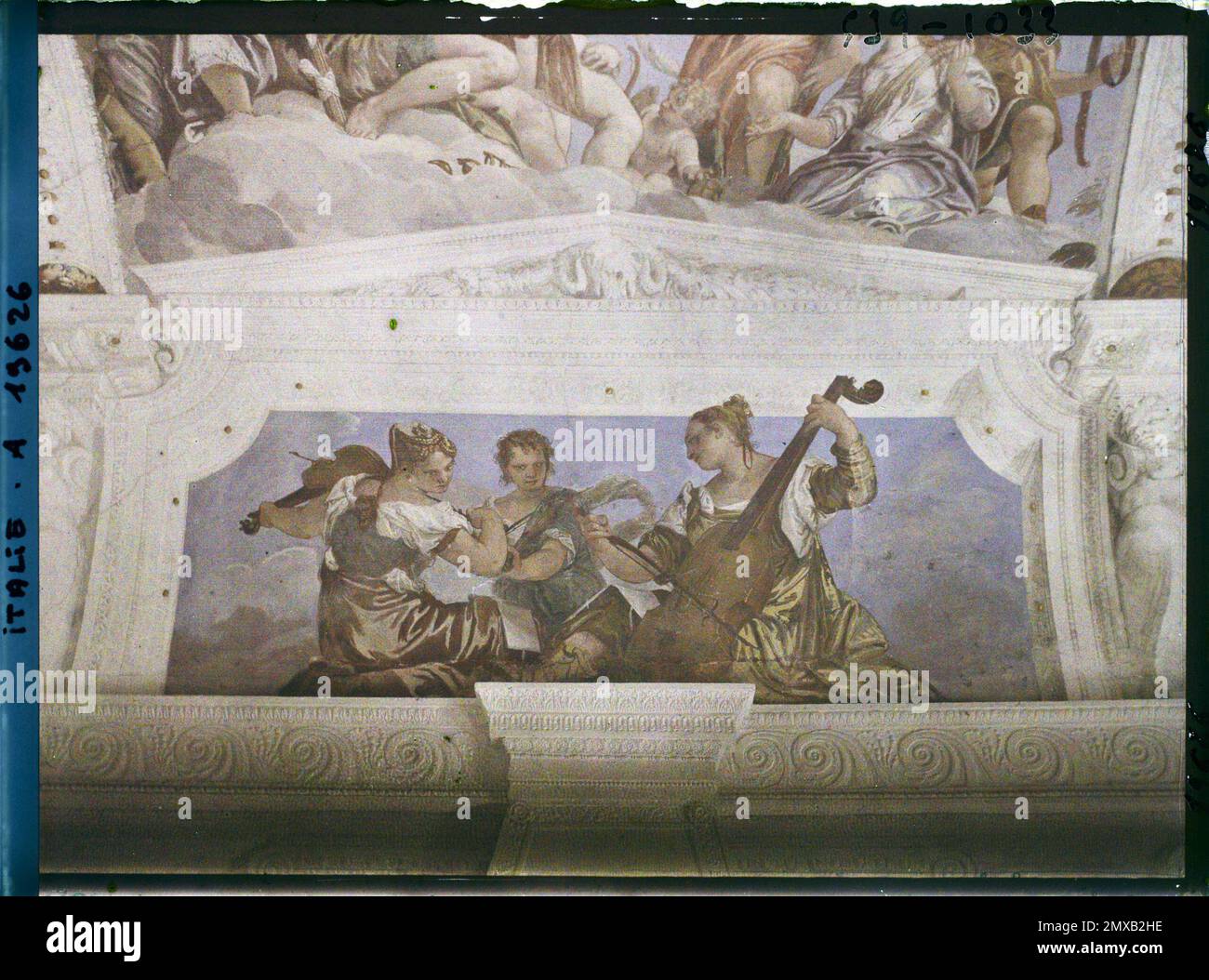 Maser, Italy Frescoes of the Villa Barbaro , 1918 - Italy - Fernand ...