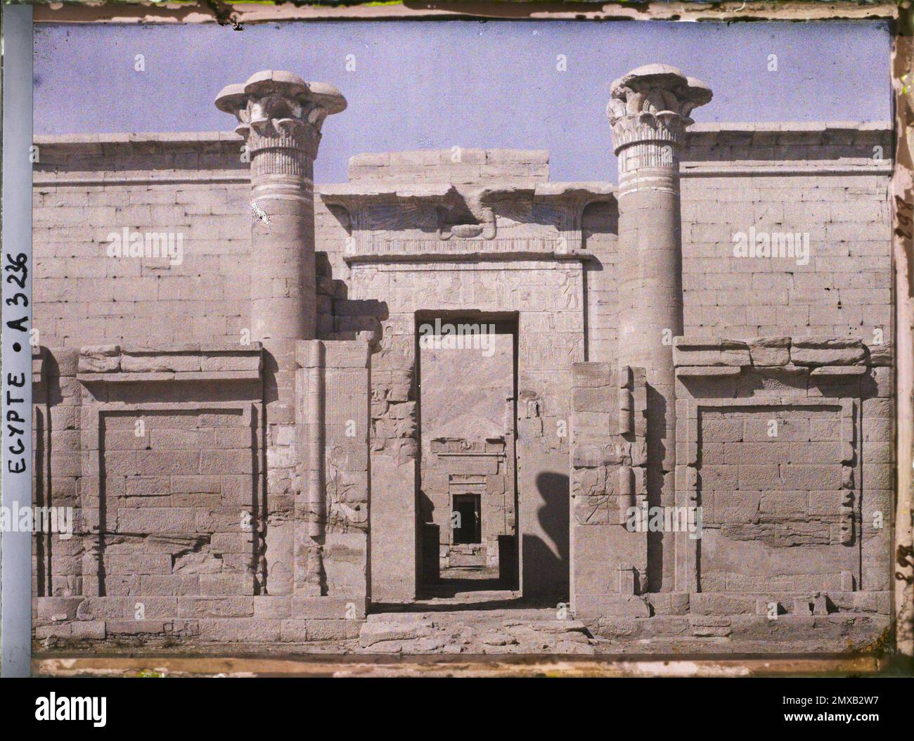 Temple archaeological vestige column egyptian polytheism habitat hi-res ...