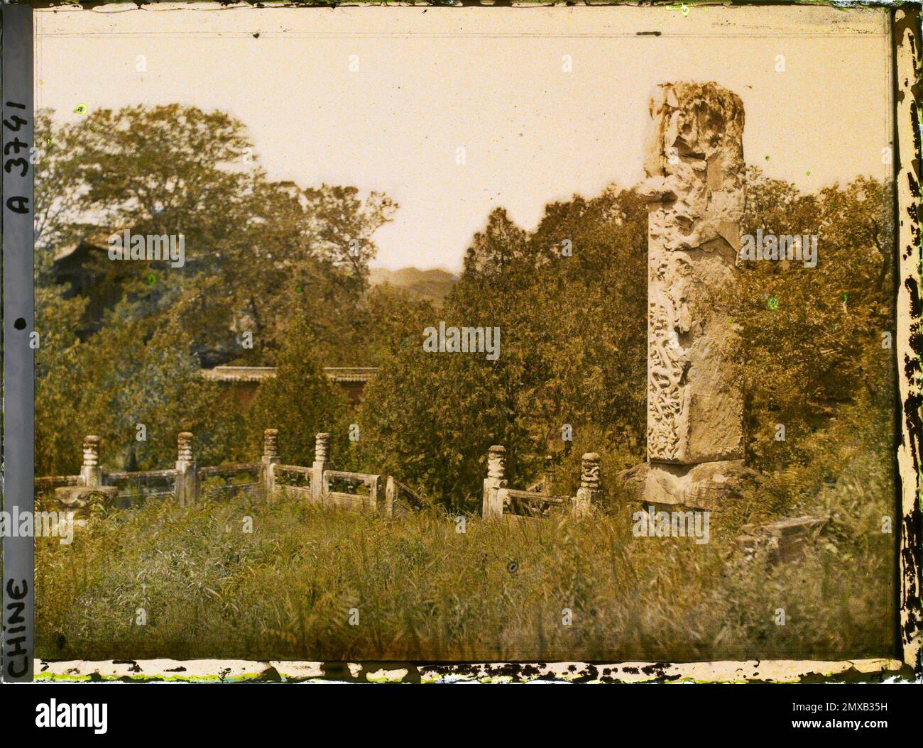 Beijing, China at the foot of Yuquanshan ("Jade source mountain ...