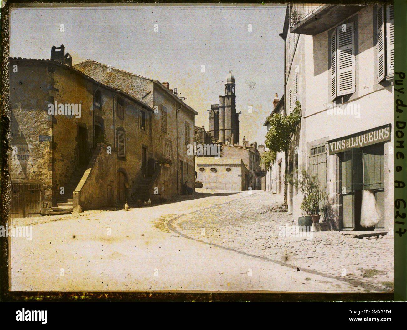 Montferrand, France , 1911 - Center of France Auvergne Bourgogne ...