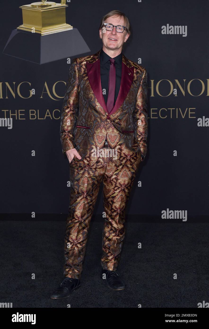 Michael Romanowski arrives at the Black Music Collective on Thursday ...