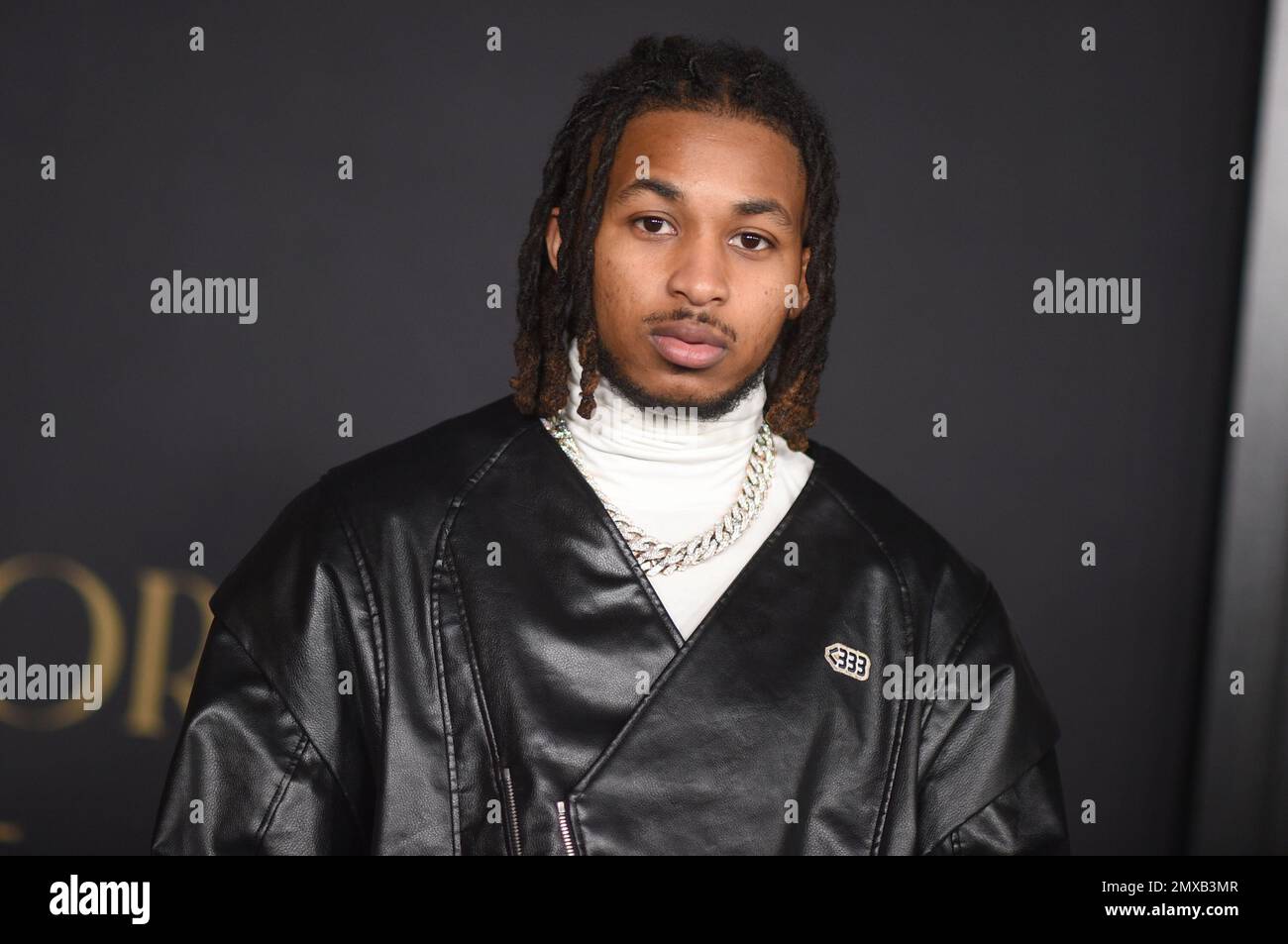 DDG arrives at the Black Music Collective on Thursday, Feb. 2, 2023, at ...