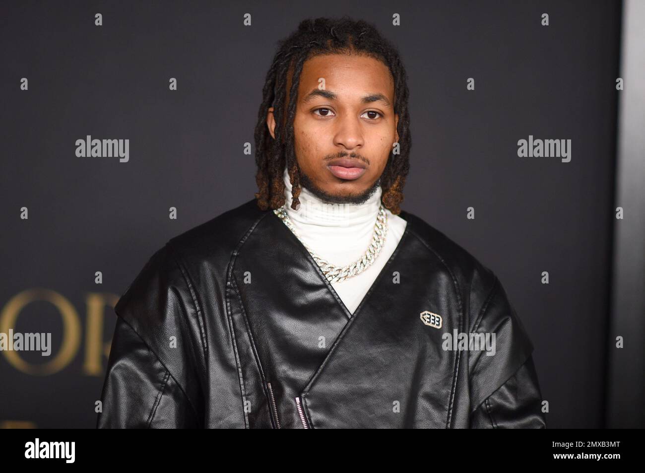 DDG arrives at the Black Music Collective on Thursday, Feb. 2, 2023, at ...