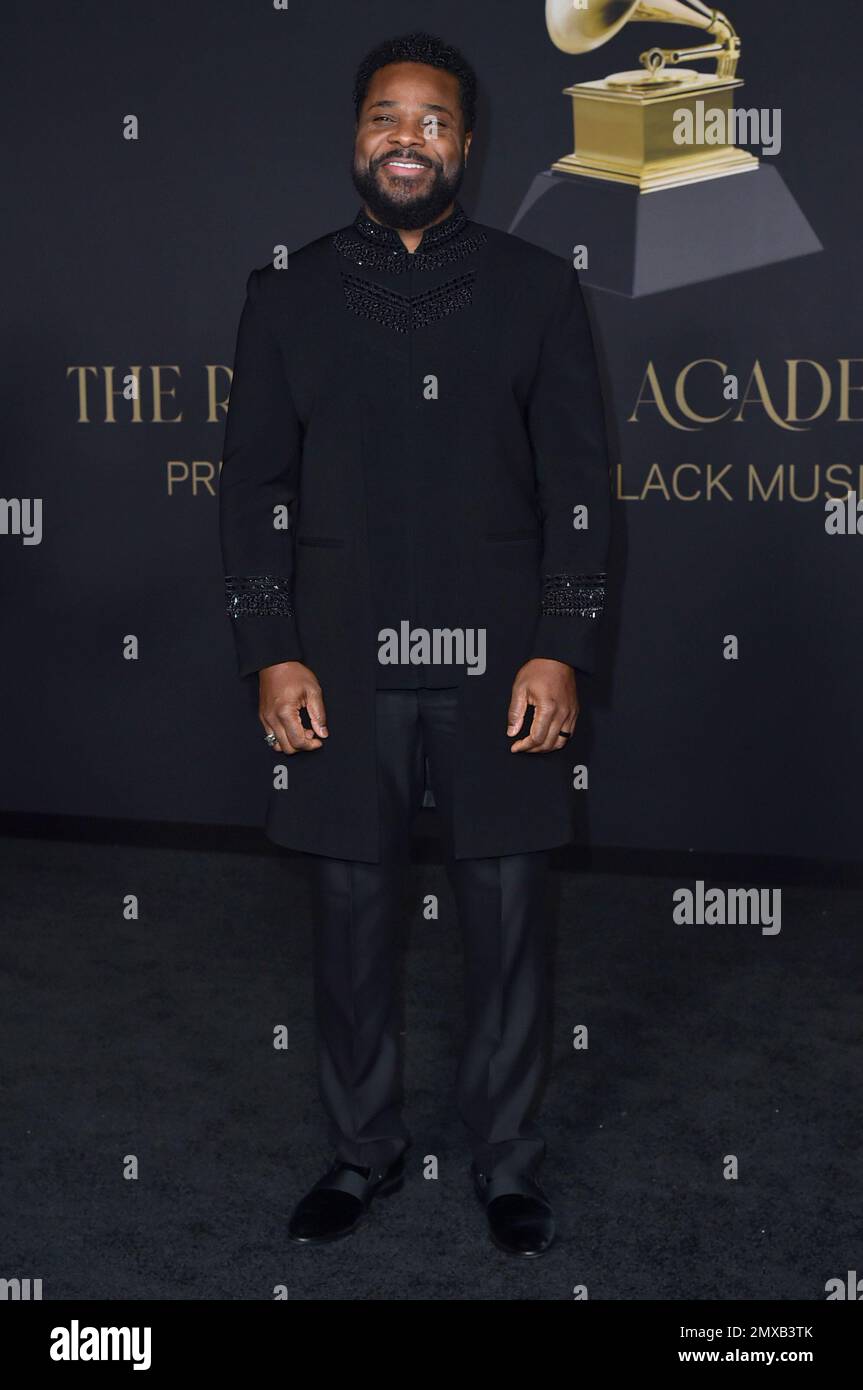 Malcolm-Jamal Warner arrives at the Black Music Collective on Thursday ...