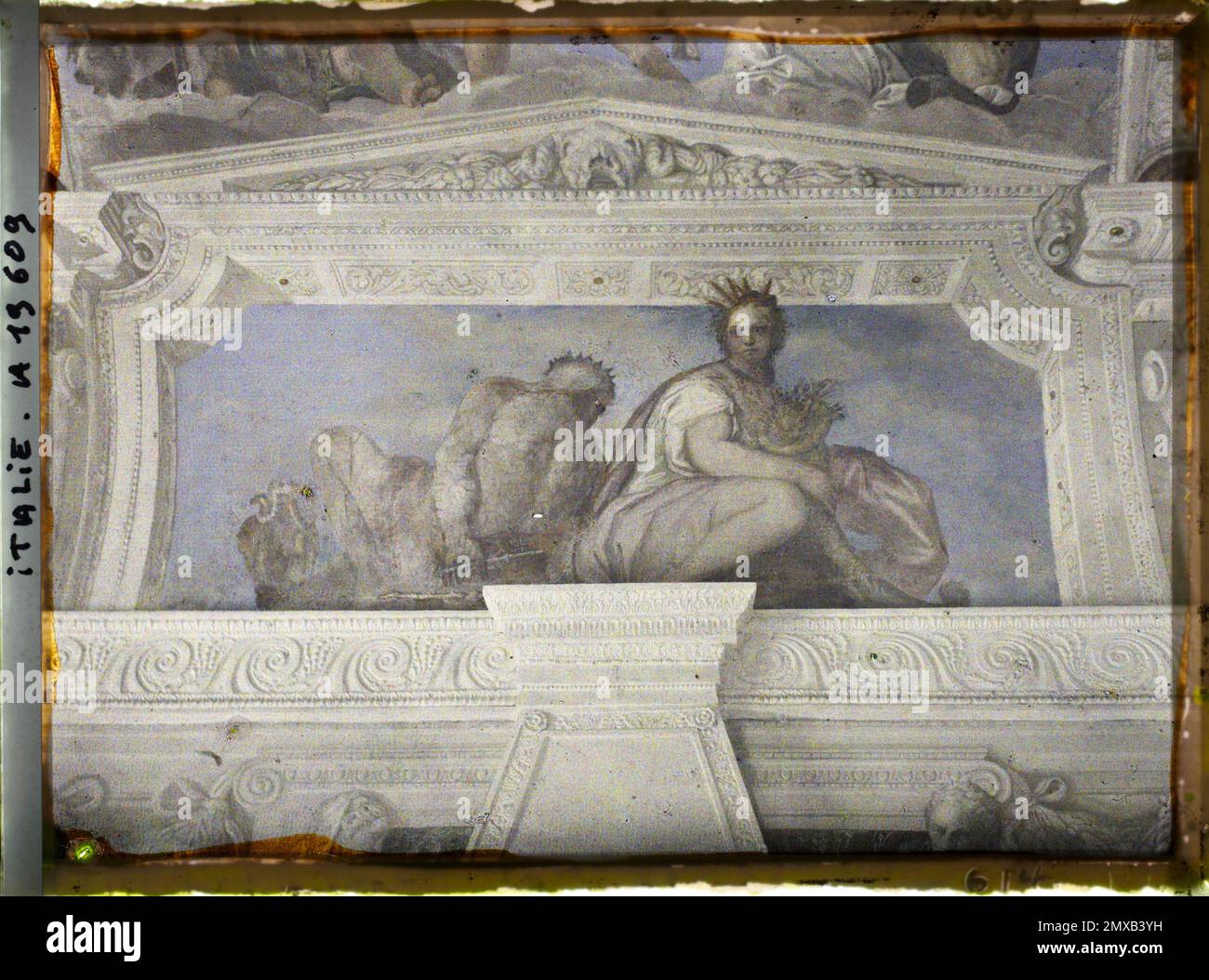 Maser, Italy Frescoes of the Villa Barbaro , 1918 - Italy - Fernand ...