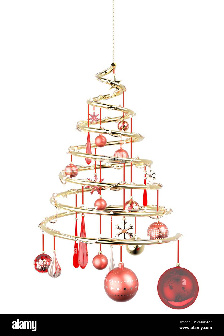 Modern Metal Christmas Tree
