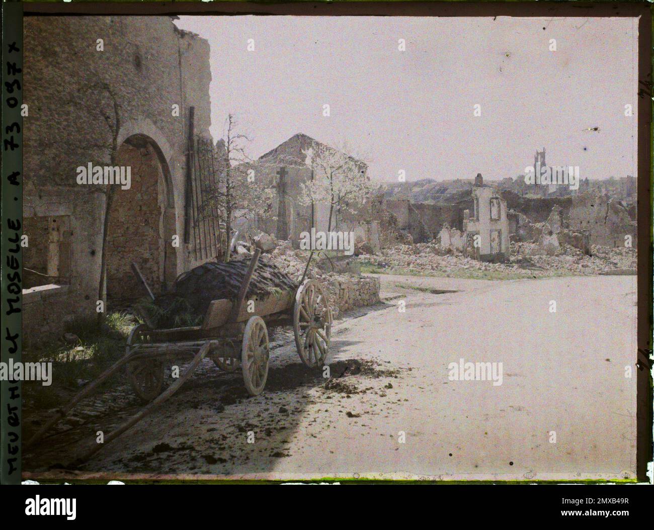 Gerbéviller, France , 1914-1915 - Devastated zones, North and East of ...