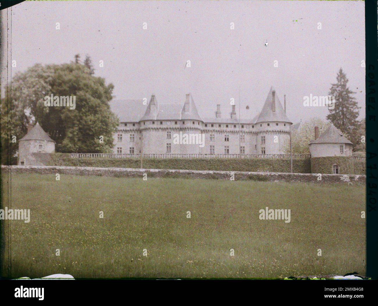 Pompadour, France the castle , 1929 - Aquitaine, Limousin - Stéphane ...