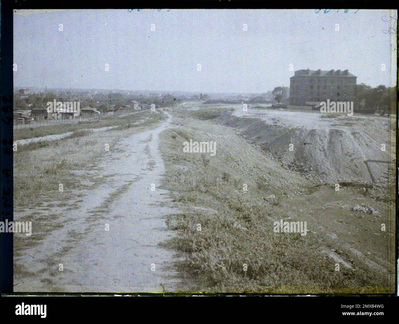 Paris (XXth arr.), France Hospital Andral in the fortifications area near the Porte de la ...