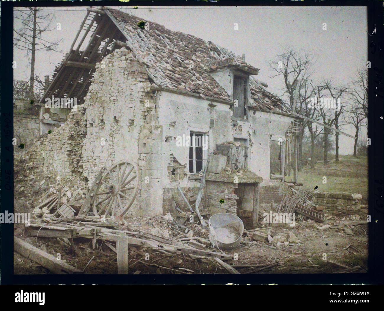 Vignemont , France , 1919 - Devastated regions Oise - Stéphane Passet ...