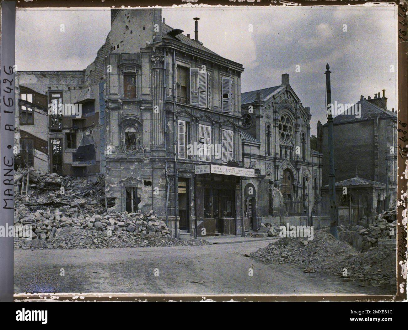 Reims , Marne , Champagne , France , 1919 - Reims - Auguste Léon ...