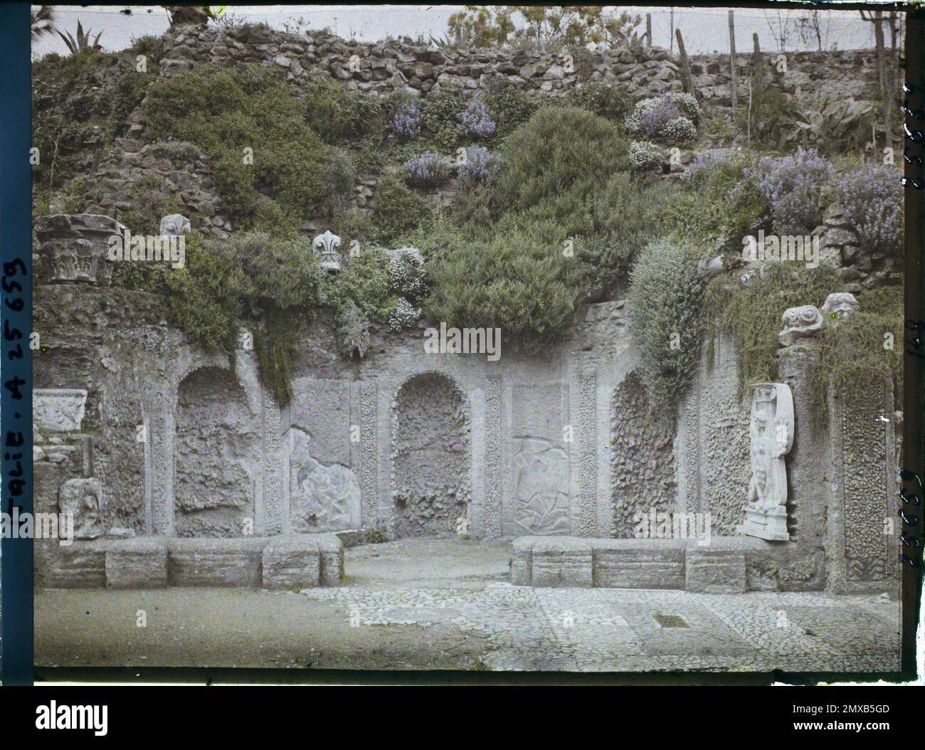 Rome, Italy vestiges in Mount Palatine , 1921 Cap Martin, Italy, Cap ...