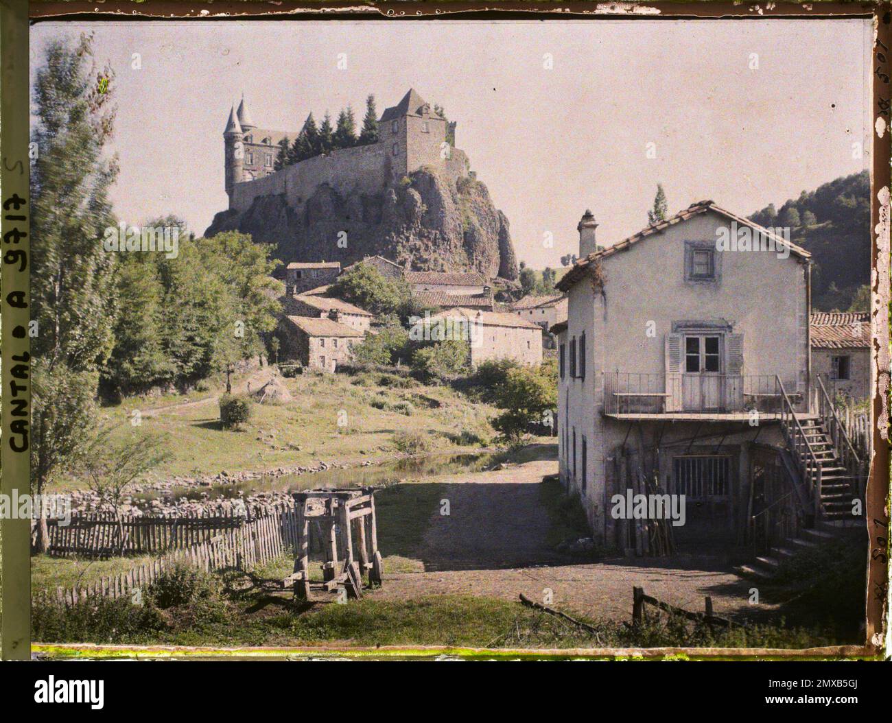Andelat, France The Château du Sailhant , 1916 - French provinces ...