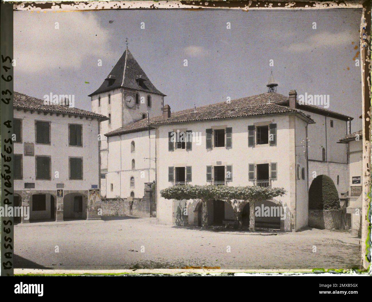 Sare, France , 1924 - Aquitaine - Auguste Léon Stock Photo - Alamy