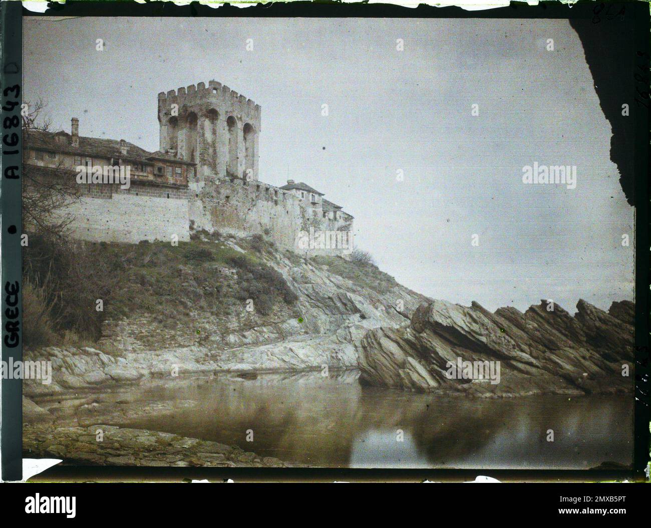 The Grande Laure monastery, Greece the arsenal of the Grande Laure ...