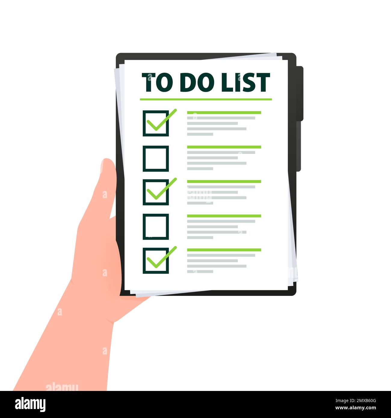 To do list clipboard. Check mark. Work planning or schedule. Vector ...