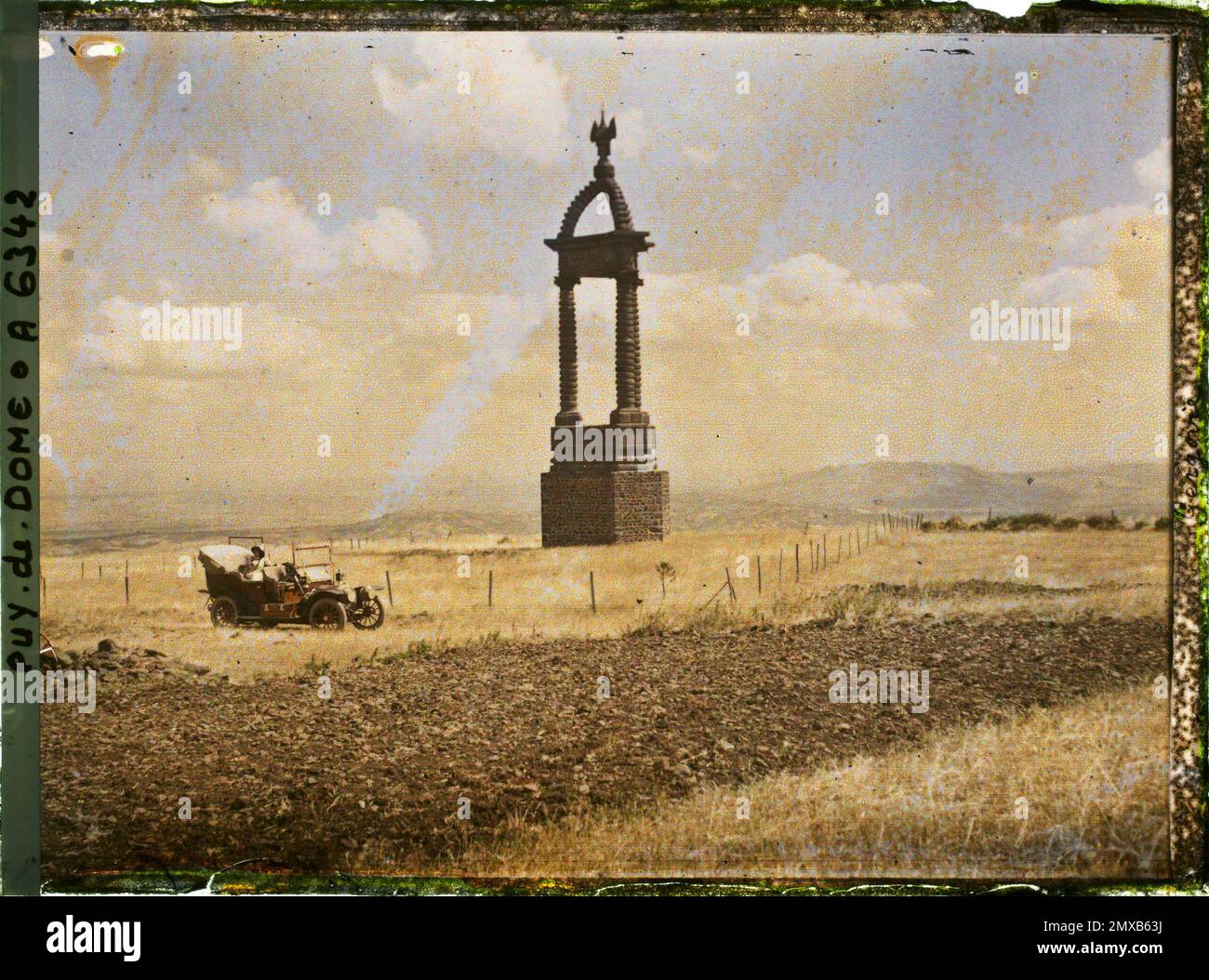 The GERGOVIE Plateau, France , 1911 - Center of France Auvergne ...