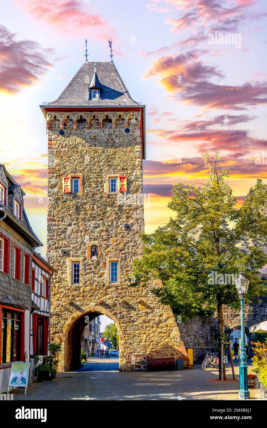 Old city of Bad Muenstereifel, germany Stock Photo - Alamy